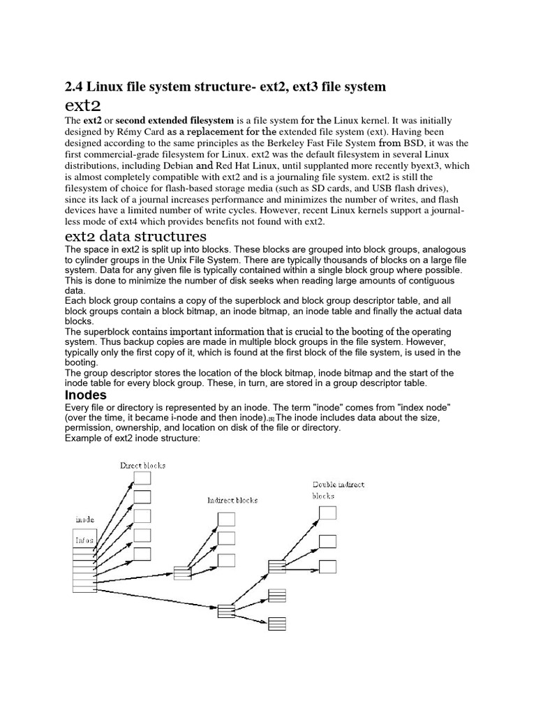 LOS Unit 2-2 | PDF | Booting | File System
