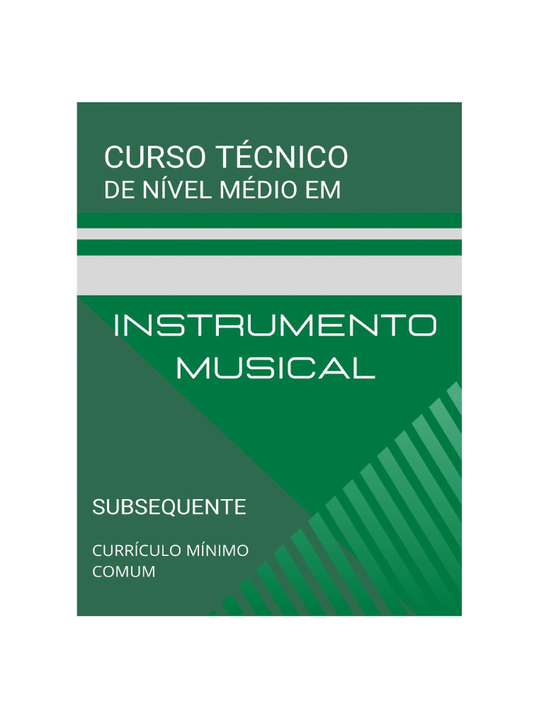 Ementário Subsequente Instrumento Musical - 231030 - 093404 | PDF ...