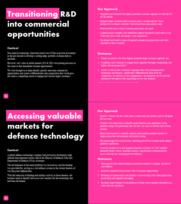 Medtech Propostion Case Study | PDF | Sales | Market Segmentation