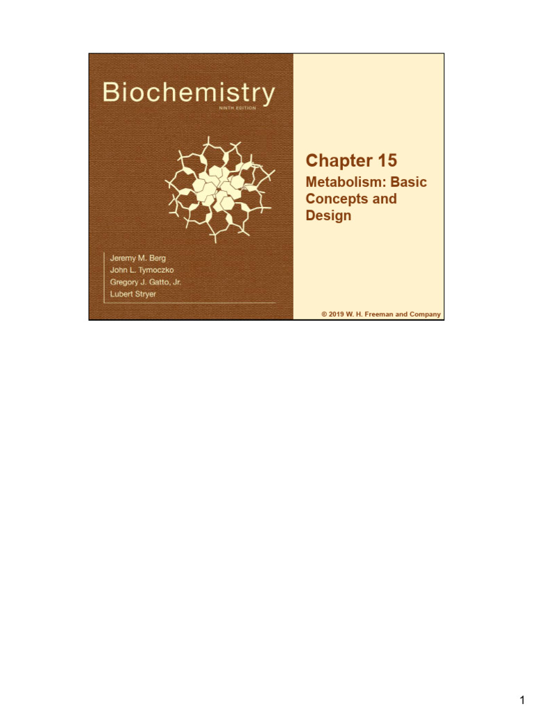 Chapter 15 Bio | PDF | Metabolic Pathway | Adenosine Triphosphate