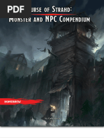 Curse of Strahd NPCs - NPC List | PDF | Dungeons & Dragons | Gary Gygax ...