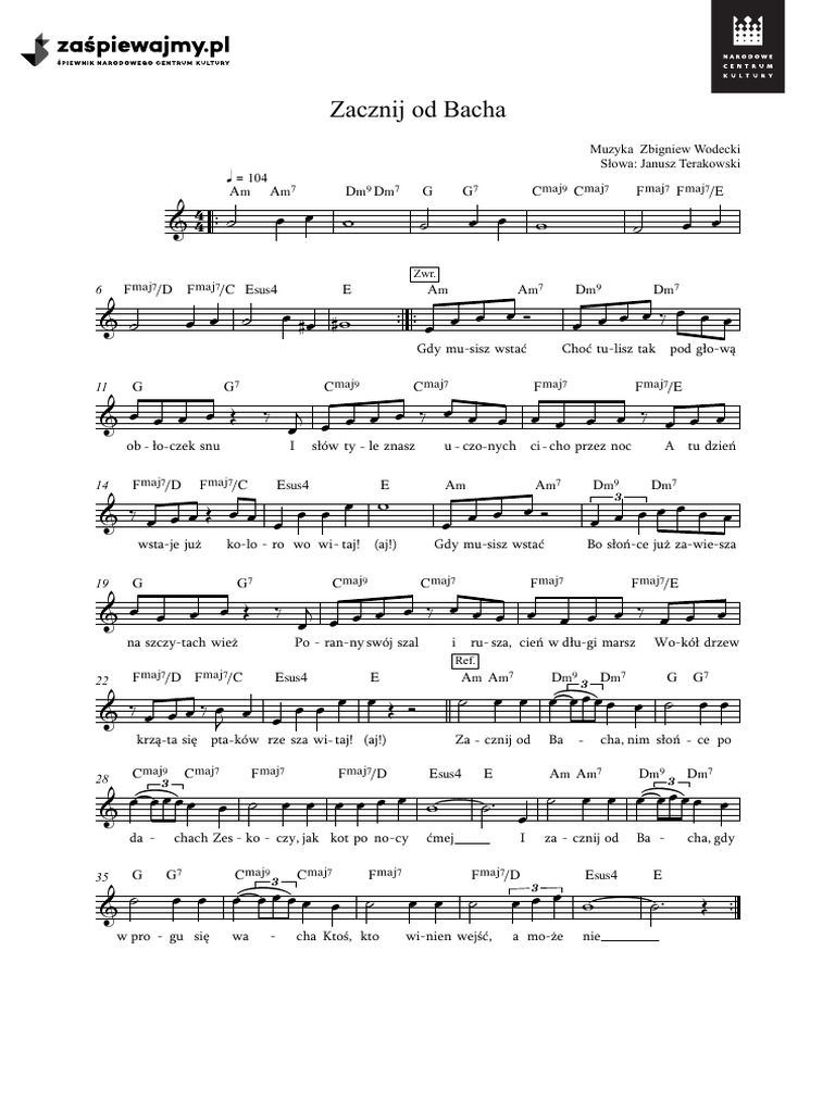 Zacznij Od Bacha | PDF