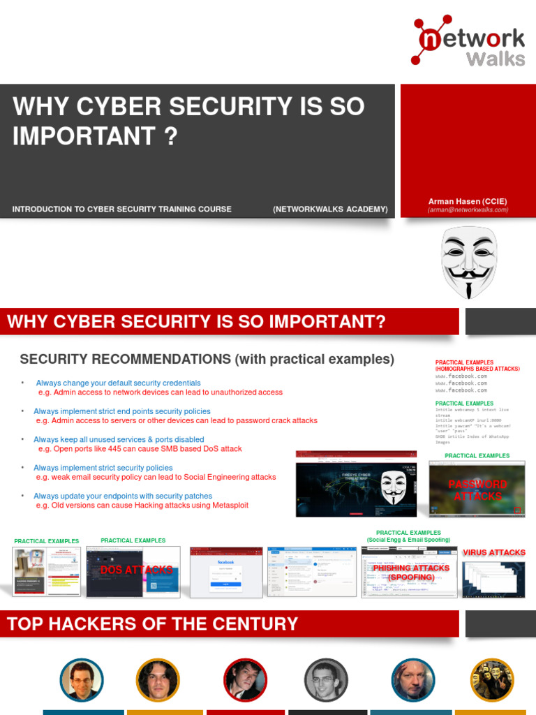 Cybersecurity Training & Tips Guide | PDF | Security | Computer Security