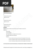 Red Cross Trauma Teddy Pattern | PDF | Knitting | Yarn