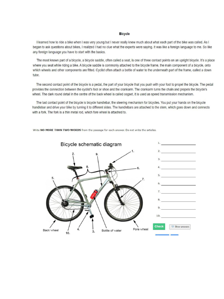 Bicycle | PDF