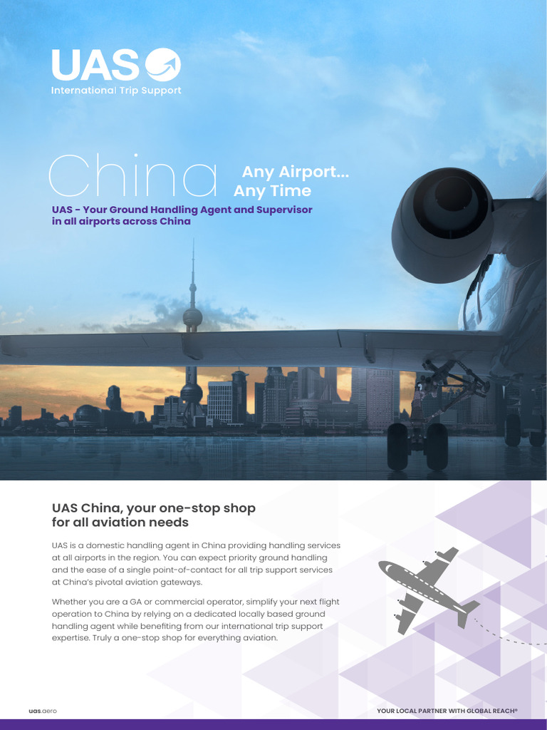 China Operations Campaign Flayer Sales Product Brief | PDF | Airport | Transport