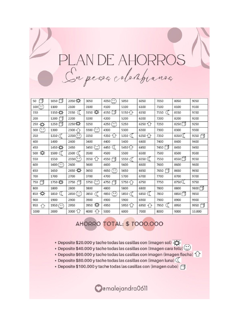 Material de Ahorro | PDF