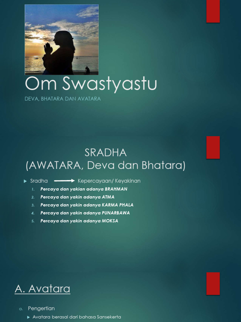 Deva Bhatara Dan Awatara | PDF