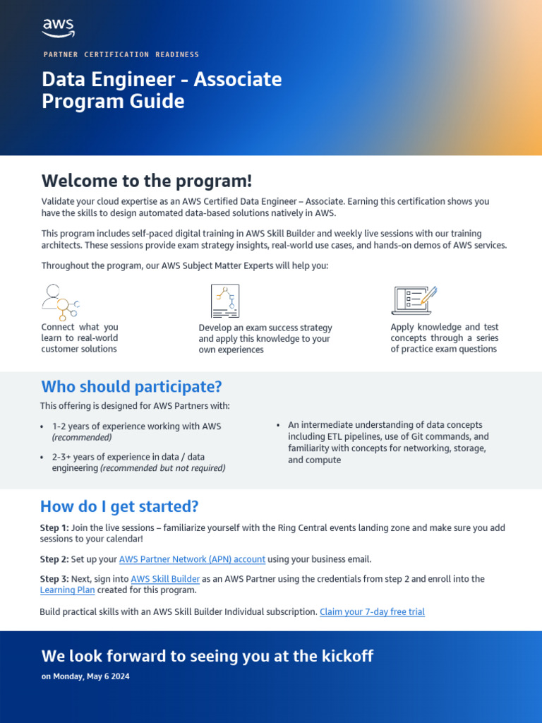Program Guide - APCR - DEA - NAMER | PDF | Amazon Web Services | Information Technology