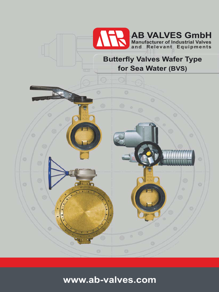 Sea Water Butterfly Valves by AB VALVES | PDF | Valve | Hydraulics