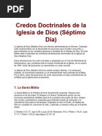 Resumen de Las 28 Creencias de La Iglesia Adventista Del Séptimo Día | PDF | Salvación ...