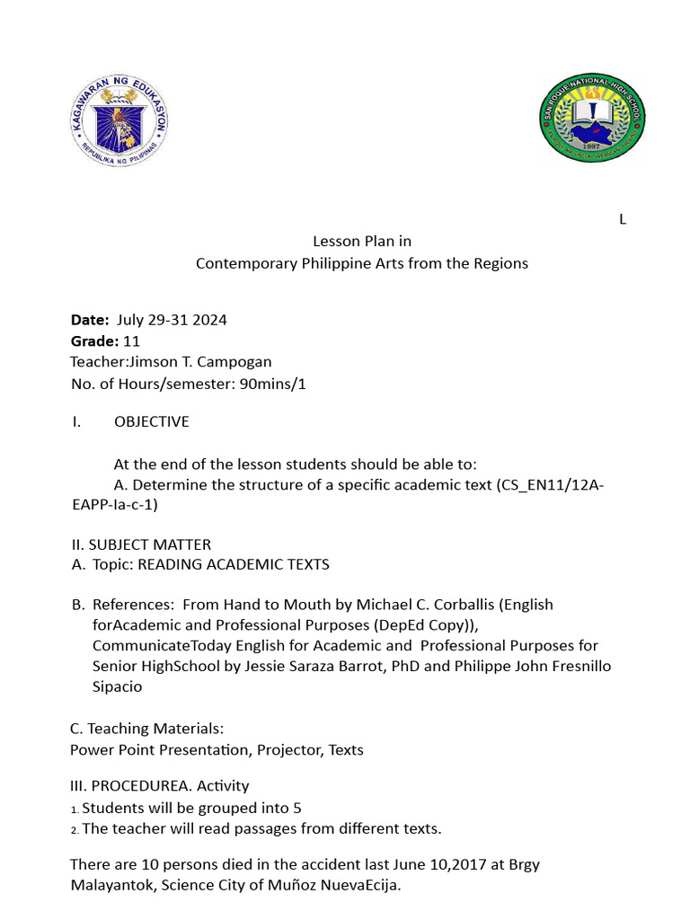 LP EAPP 2 | PDF | Learning | Human Communication