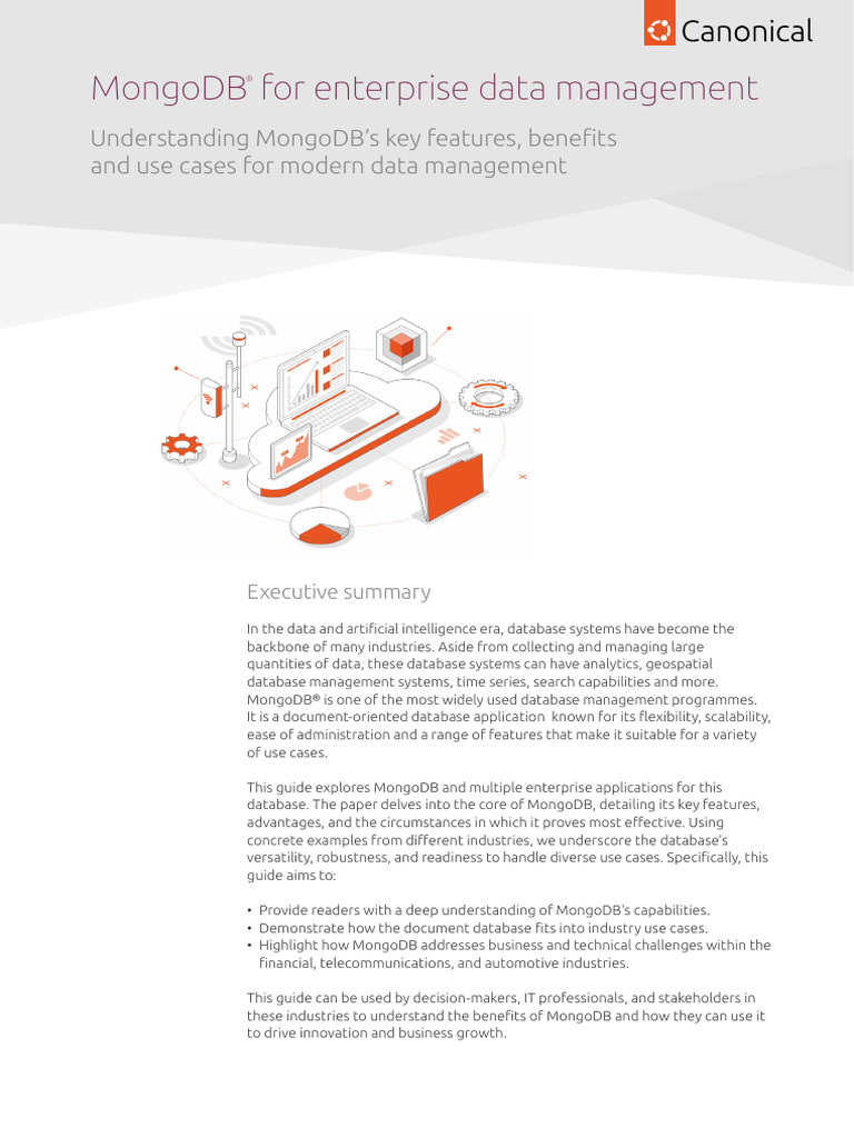 MongoDB For Business Data Management | PDF | Databases | Mongo Db