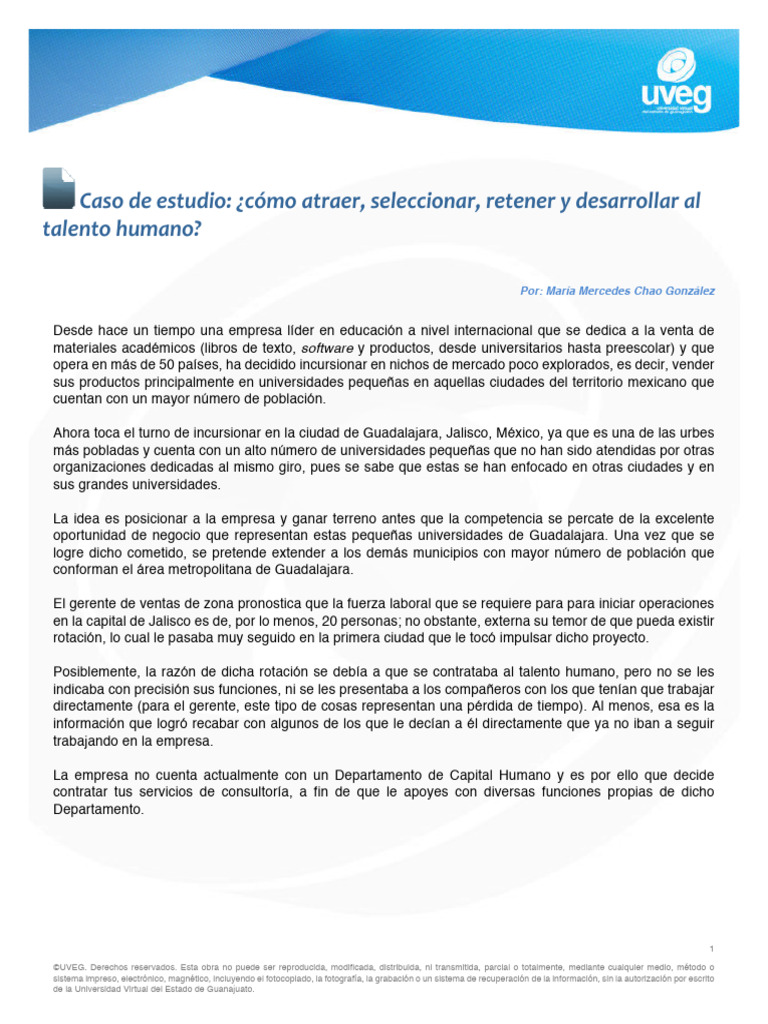 Geth Ea1 Caso | PDF | Business | Calidad (comercial)