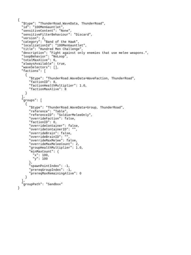 Melee Combat: 100 Men Gauntlet | PDF | Law