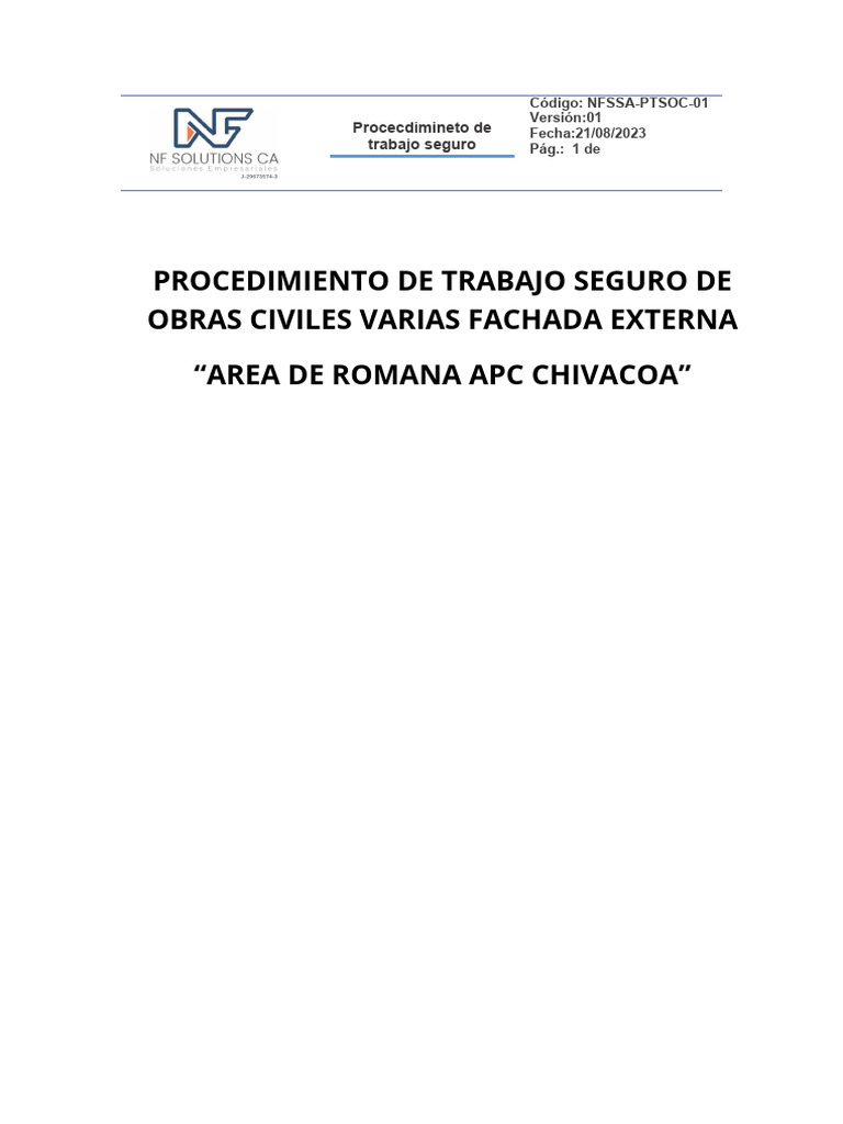 Nfssa Ptsoc 01 | PDF | pared