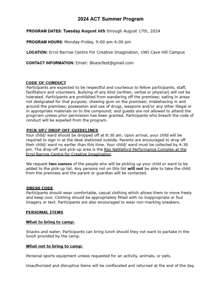 Information Package | PDF