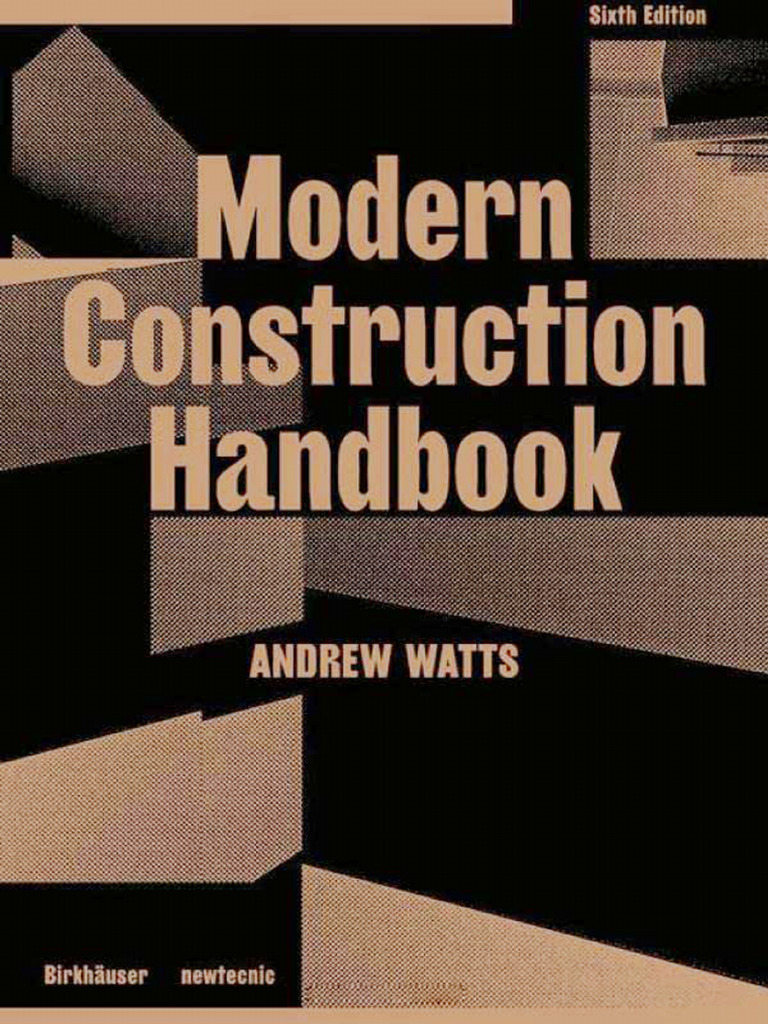 Modern Construction Handbook Overview | PDF | Roof | Building Insulation