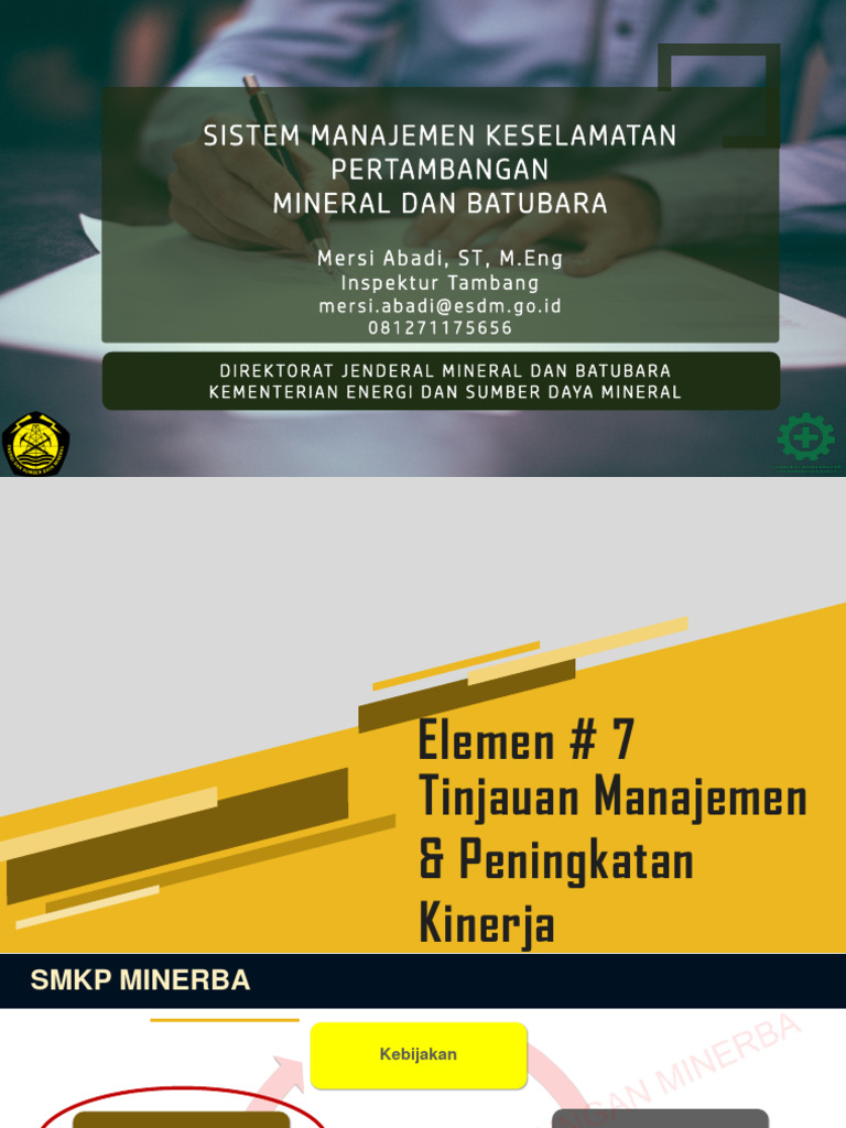 SMKP Elemen 7 Tinjauan Management Dan Peningkatan Kinerja | PDF