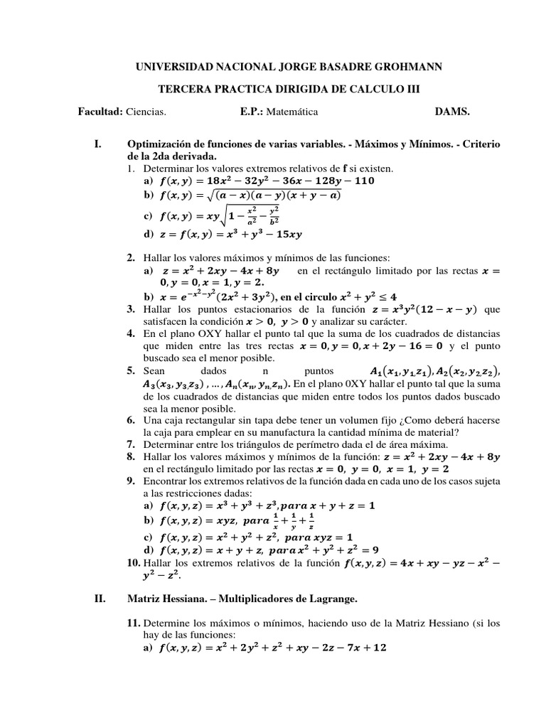 3ra PRACTICA DIRIGIDA DE CALCULO III 2024 - I ESMA | PDF | Velocidad | Curva