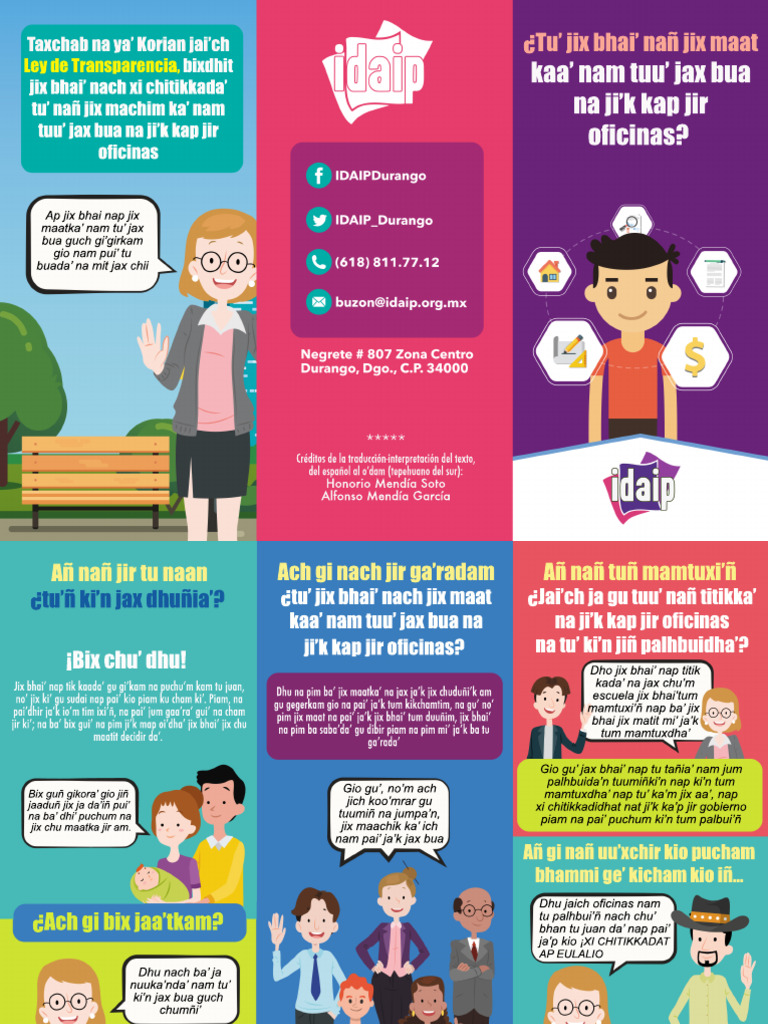 Triptico DAIP ODam | PDF