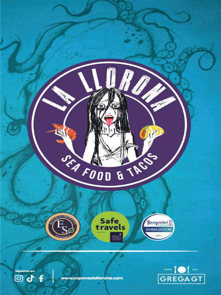 Menu La Llorona | PDF