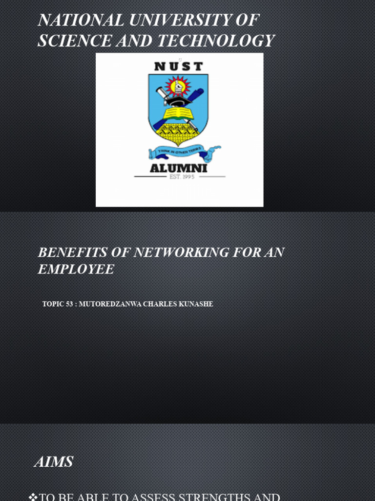 Employee Networking Benefits Explained | PDF | Social Network ...