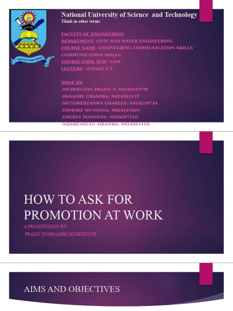 How to Ask for a Promotion at Work | PDF | Employment | Social Psychology