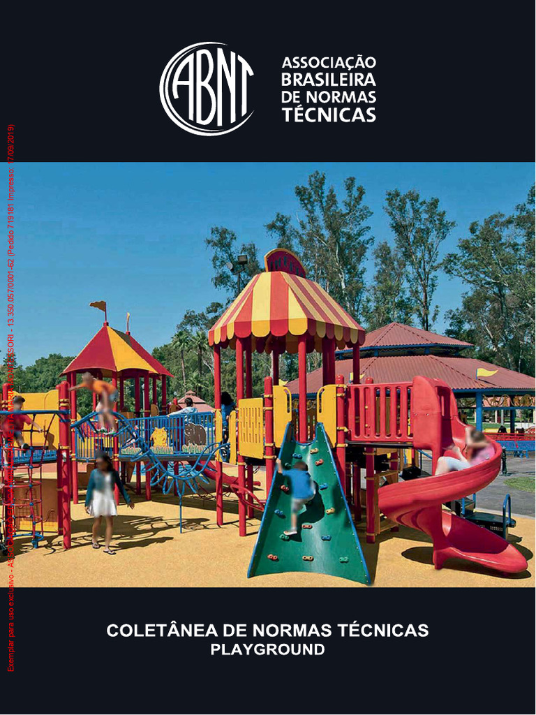 NBR 16071-5 - Playgrounds - Parte 5 - Projeto de Área de Lazer | PDF | Gastronomia, comida e ...