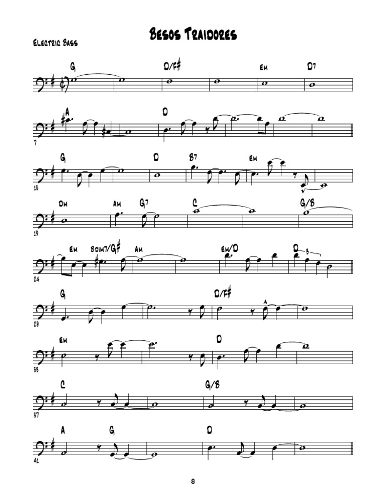 Manolo Lezcano - Besos Traidores | PDF