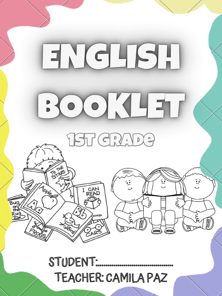 My English Booklet 1 - 20240515 - 081719 - 0000 | PDF | Phonics