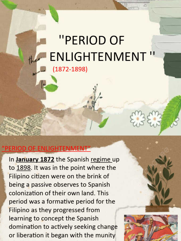 ''Period of Enlightenment'' | PDF
