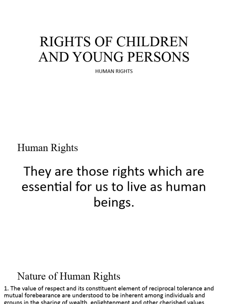 C5jby9krp - 5 Rights of Children and Young People | PDF