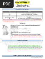 SAT Suite Seating Chart Instructions | PDF