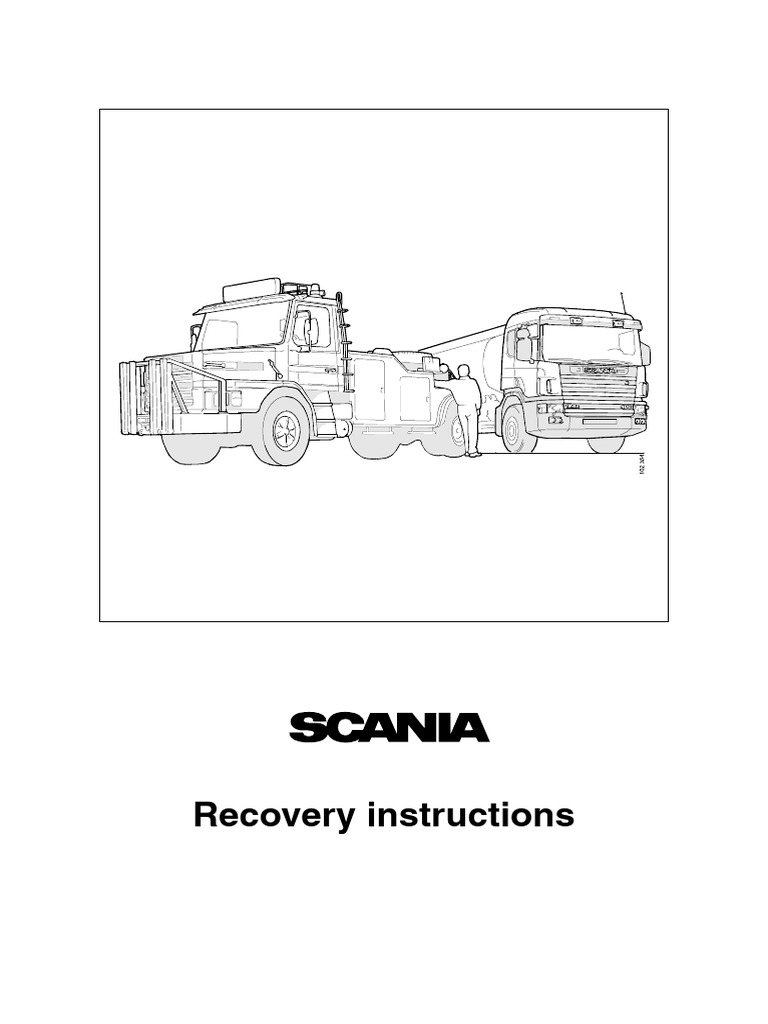 Scania Truck Recovery Instructions EN | PDF | Axle | Vehicles