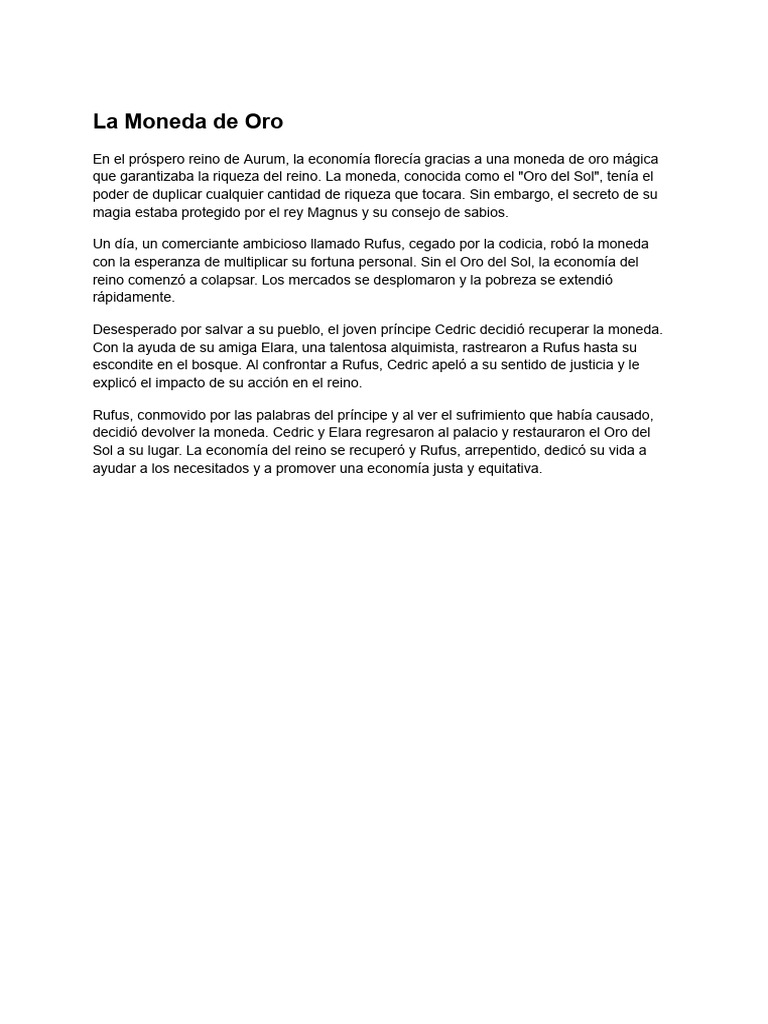La Magia del Oro del Sol en Aurum | PDF | Historia