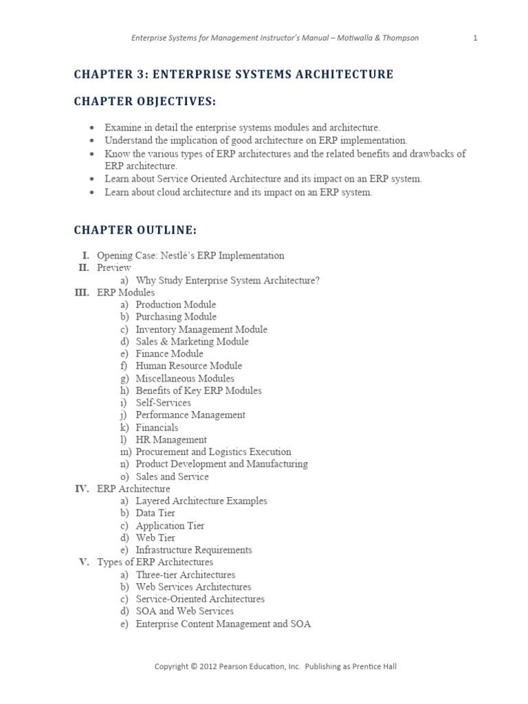 Chapter 3 Review and Answers | PDF | Enterprise Resource Planning ...