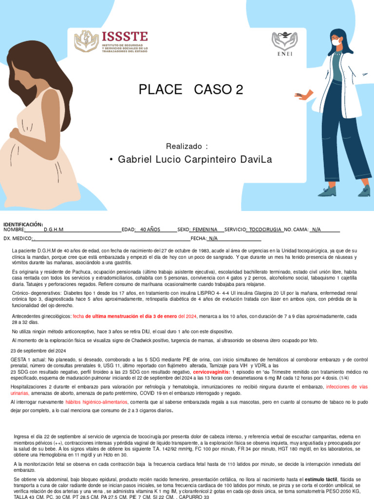 Place 3 | PDF | El embarazo | Parto