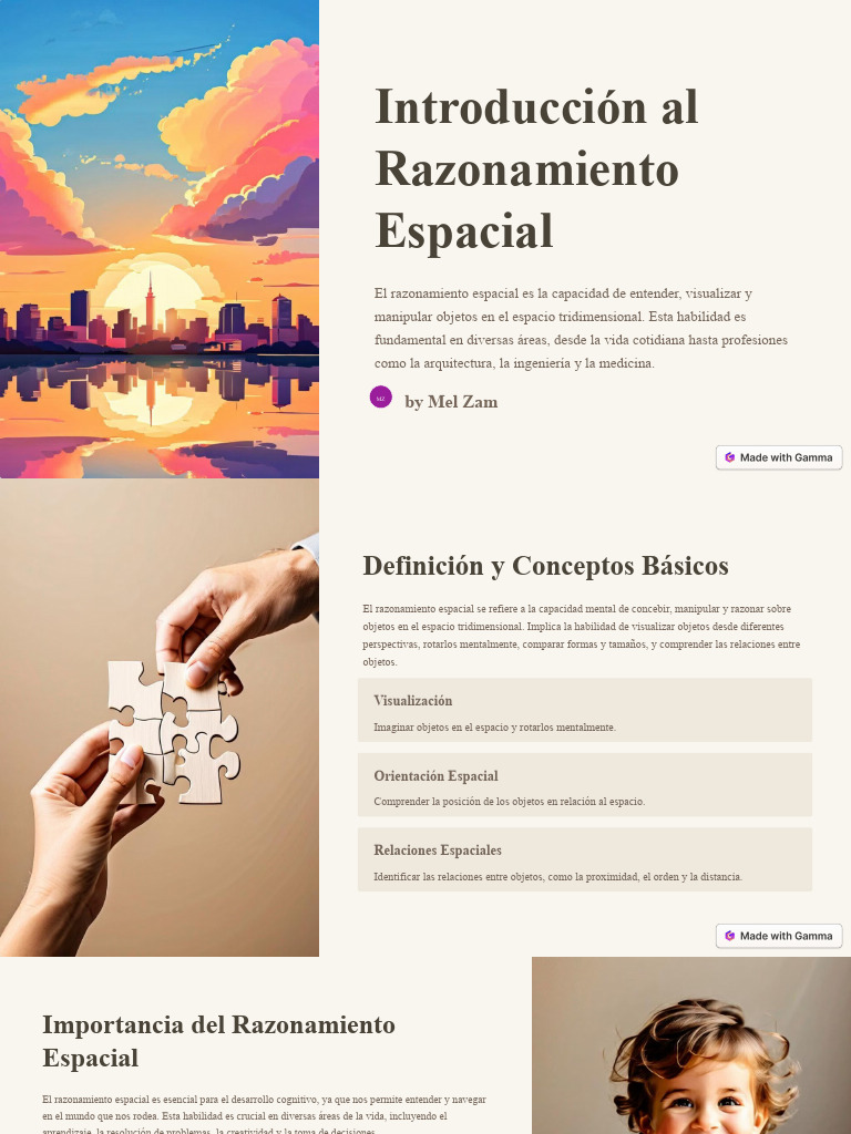 Razonamiento Espacial: Clave y Desarrollo | PDF | Espacio | Imaginación