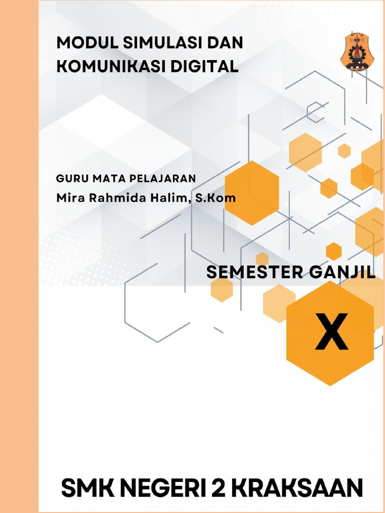 1.modul Simkomdig (Pandemi) Kelas X-Semester Ganjil | PDF | Komputer