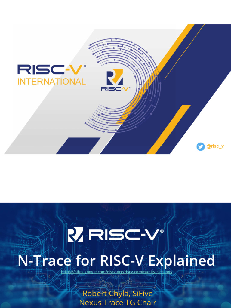N Trace For RISC V Explained 2023 02 02 With QA | PDF | Data Compression | System On A Chip