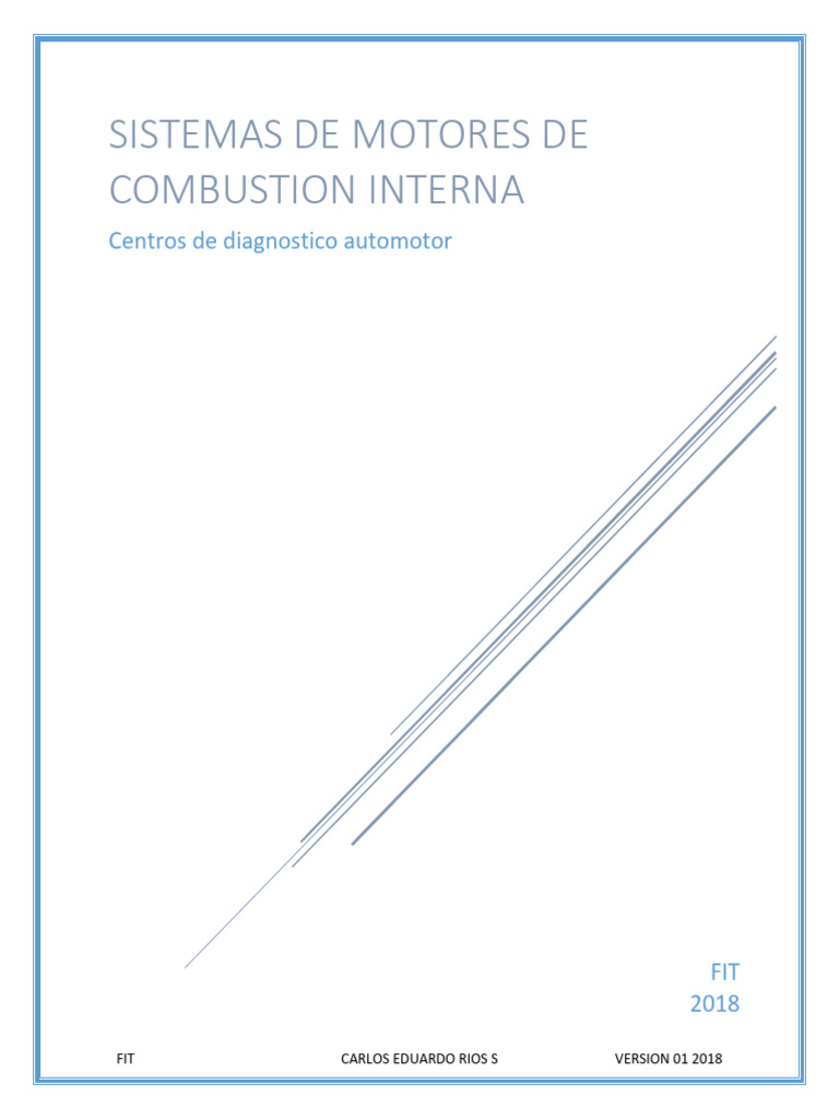 Sistemas Motores Combustión Interna | PDF | Inyección de combustible | Carburador