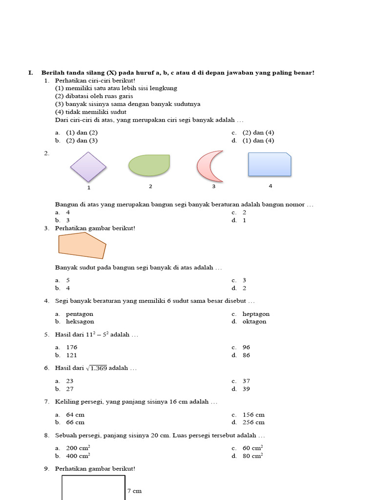 Soal PTS Genap Kelas 4 2020-2021 | PDF | Metode & Bahan Ajar
