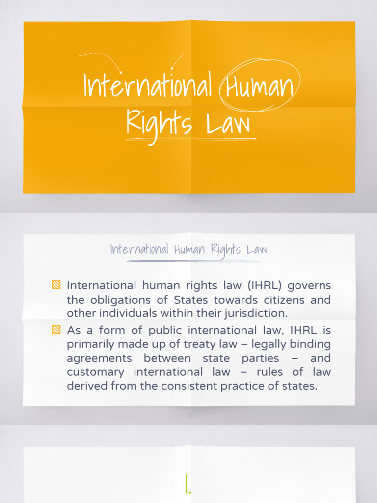6 International Human Rights Law | PDF | International Humanitarian Law ...