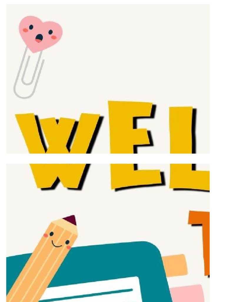 Tarpapel Welcome Back To School | PDF