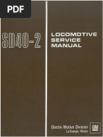 EMD Locomotive Specification Book GP38-2-SPEC8090-03JAN72 | PDF ...