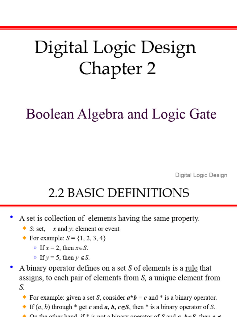 Lecture 4 slides (1) | PDF | Boolean Algebra | Teaching Mathematics
