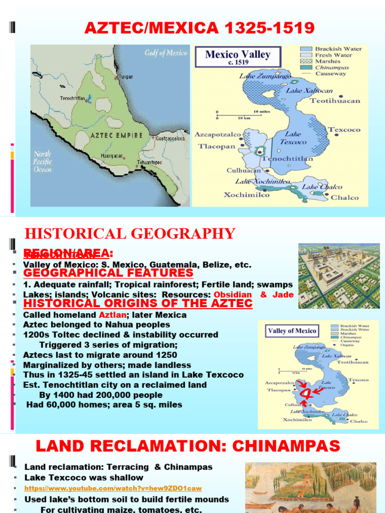 Aztec Empire: Tenochtitlan's Rise (1325-1519) | PDF | Social Science ...