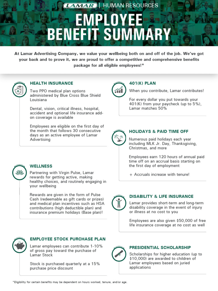 Employee Benefits Summary 2022...... | PDF | Employment | Life Insurance