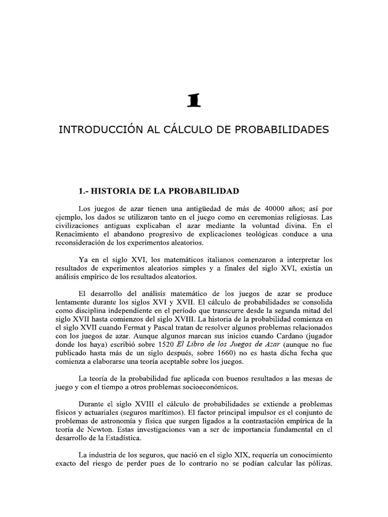 Conceptos de Probabilidad | PDF